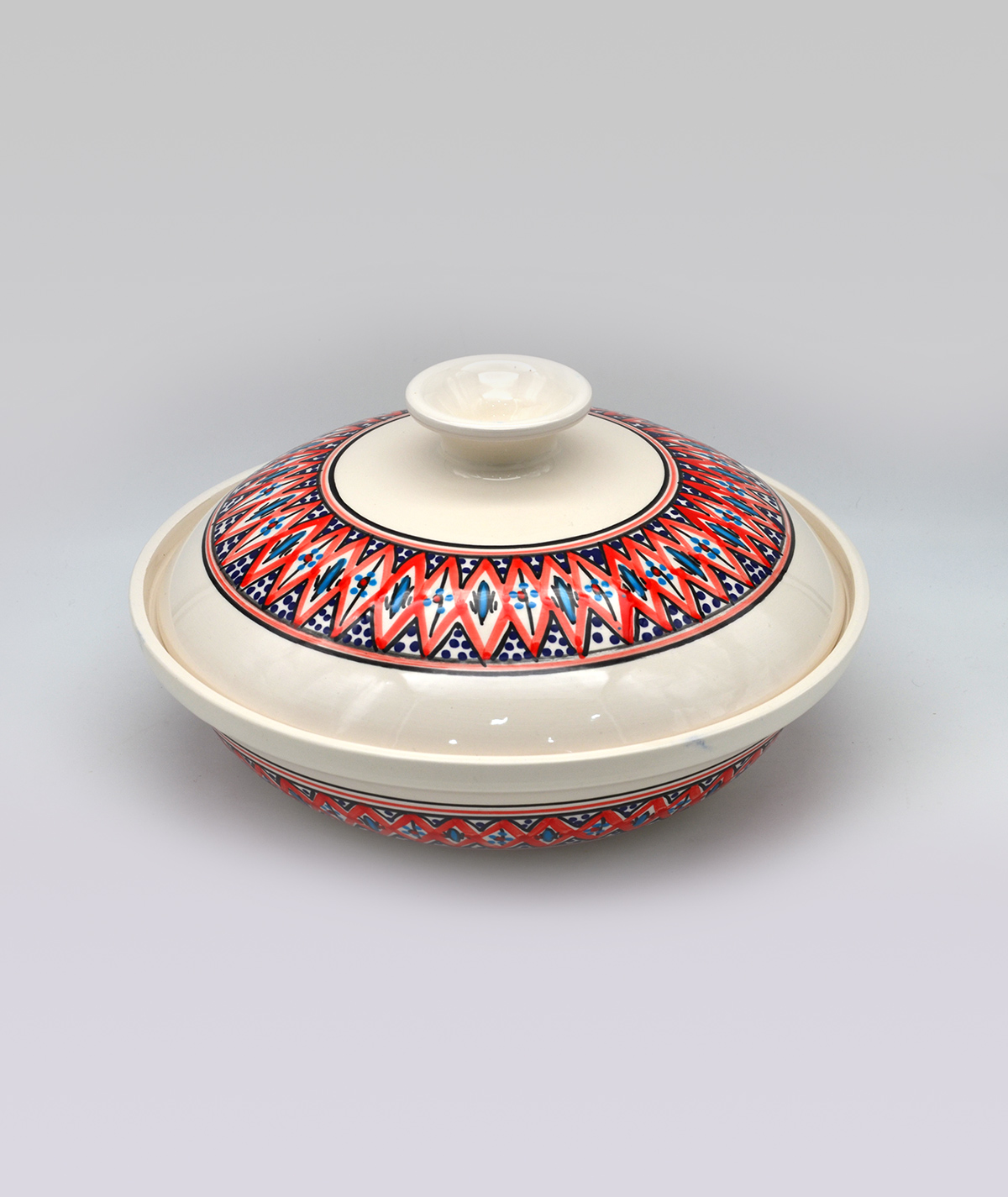 Gmundner Keramik Pur Flammé Rouge Assiette Plate Cup ( 25cm